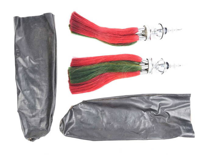 LOT OF 2: PARADE BELL TOPPERS WITH COVERS. (#1726) on Feb 27, 2023 ...