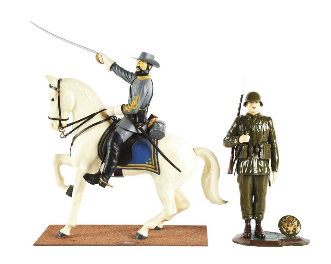 Lot Of 2: Aurora Built Up Model Kits.