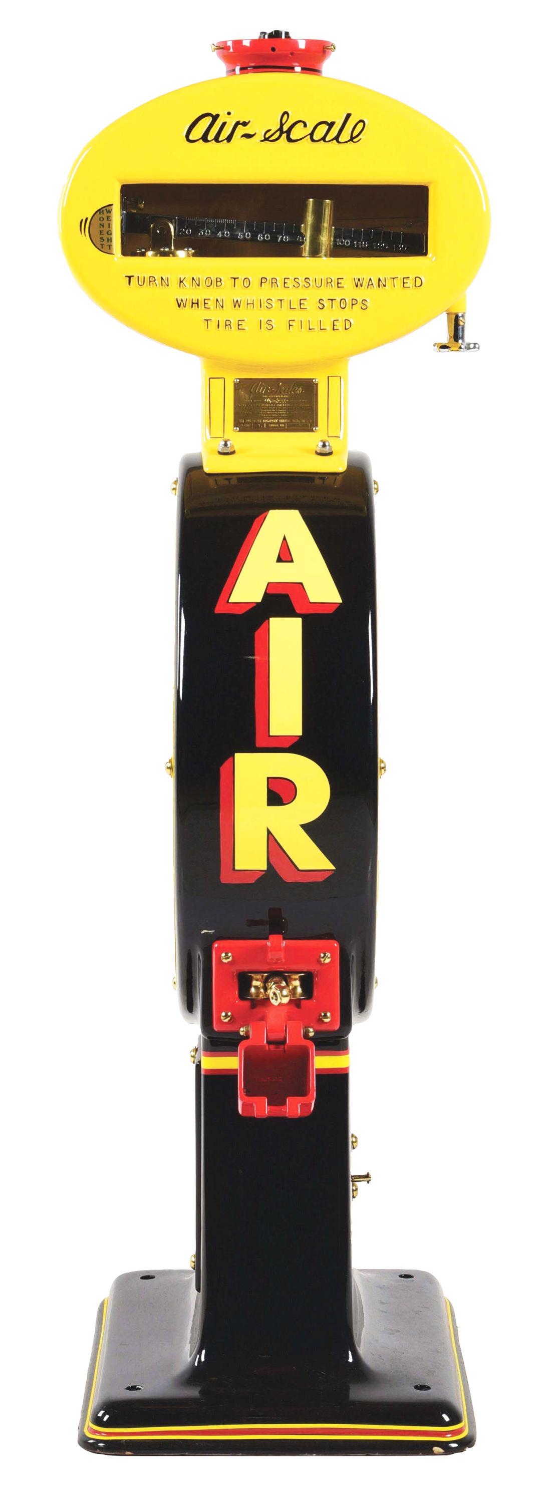 Air Scale Model #el Service Station Air Meter.