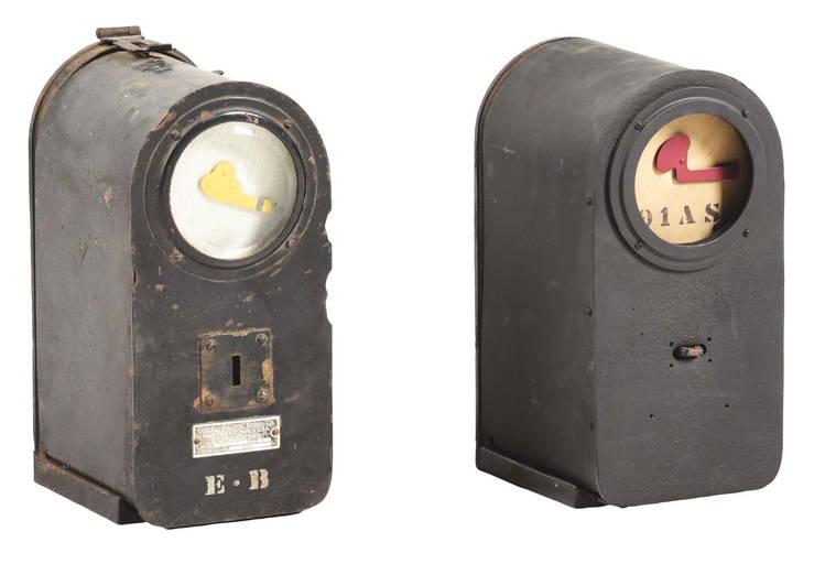 LOT OF 2: RAILROAD SEMAPHORE POSITION INDICATORS. (#3023) on Mar 23 ...