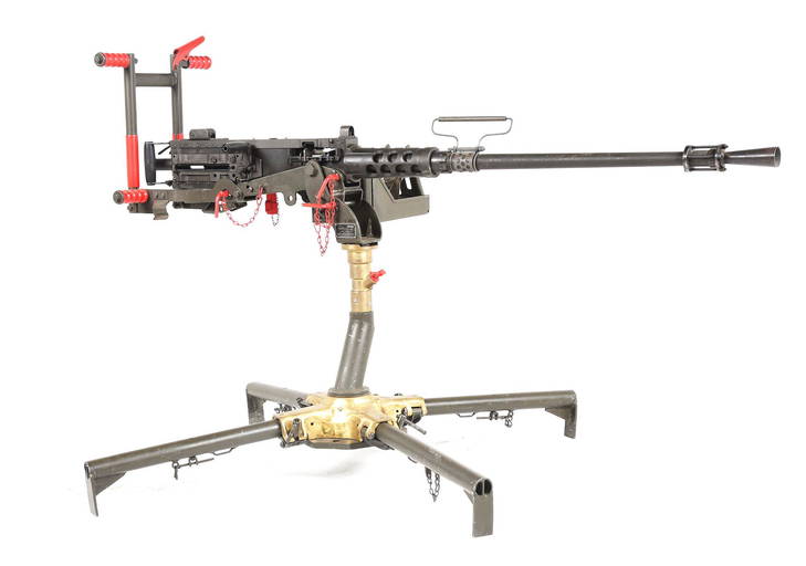 (m) Desirable Cwa Semi Automatic Browning M2hb With Accessories.