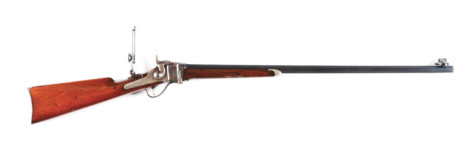(a) Fine Documented Sharps Creedmoor Model 1874 Rifle.