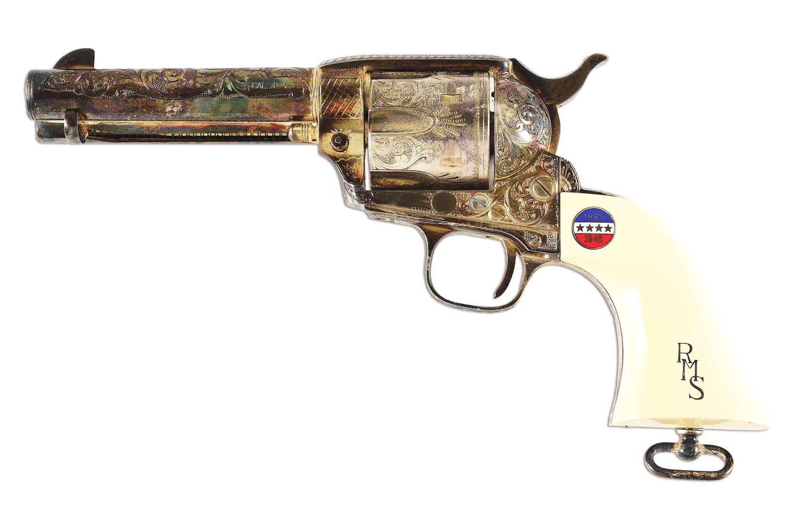 (m) Uberti George S. Patton Single Action Army Commemorative Revolver