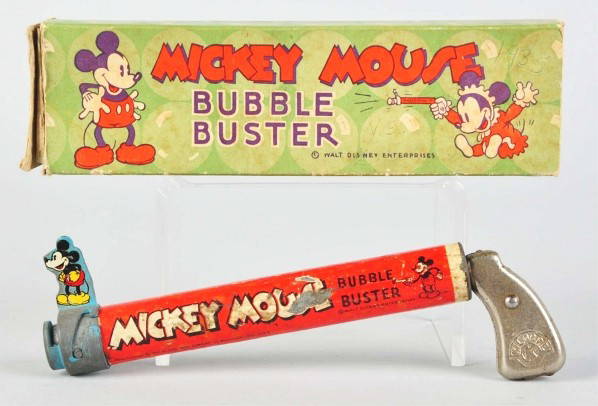 Kilgore Disney Mickey Mouse Bubble Buster Toy Gun