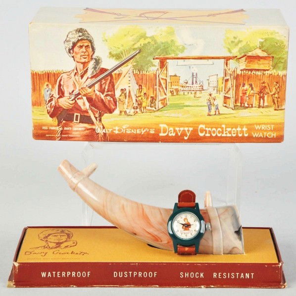 Walt Disney Davy Crockett Wrist Watch.