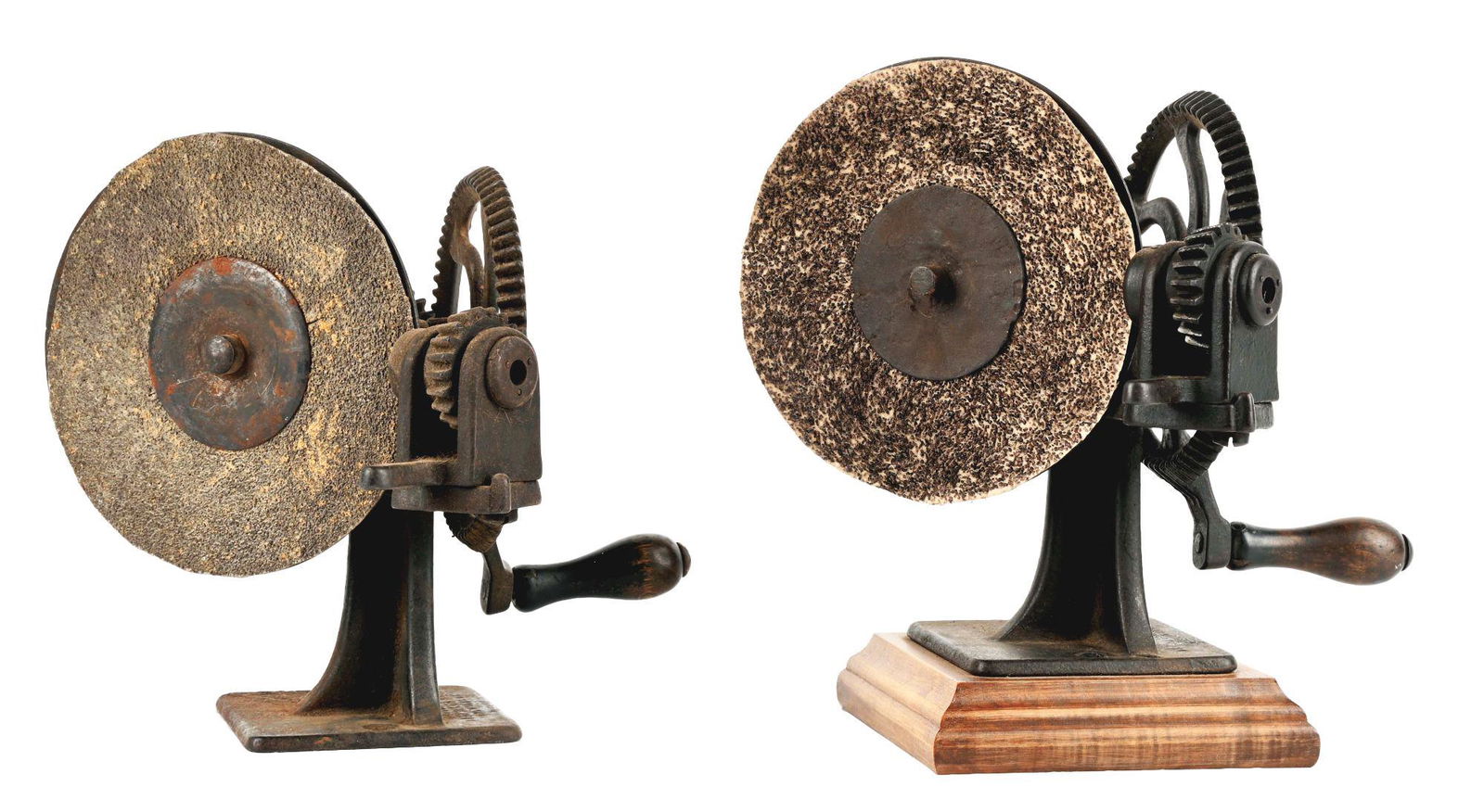 LOT OF 2: A PAIR OF GOULD & COOK DISC PENCIL SHARPENERS. (#2634) on Apr ...