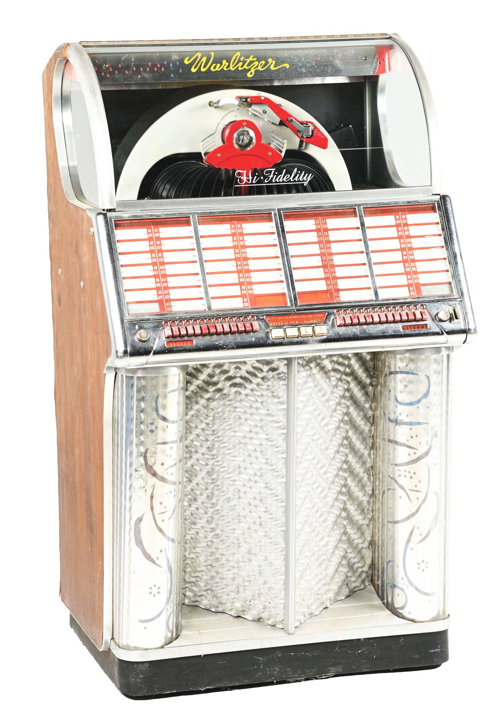 WURLITZER 1700F 45 RPM JUKEBOX. (#3432) on Apr 22, 2023 | Dan Morphy ...