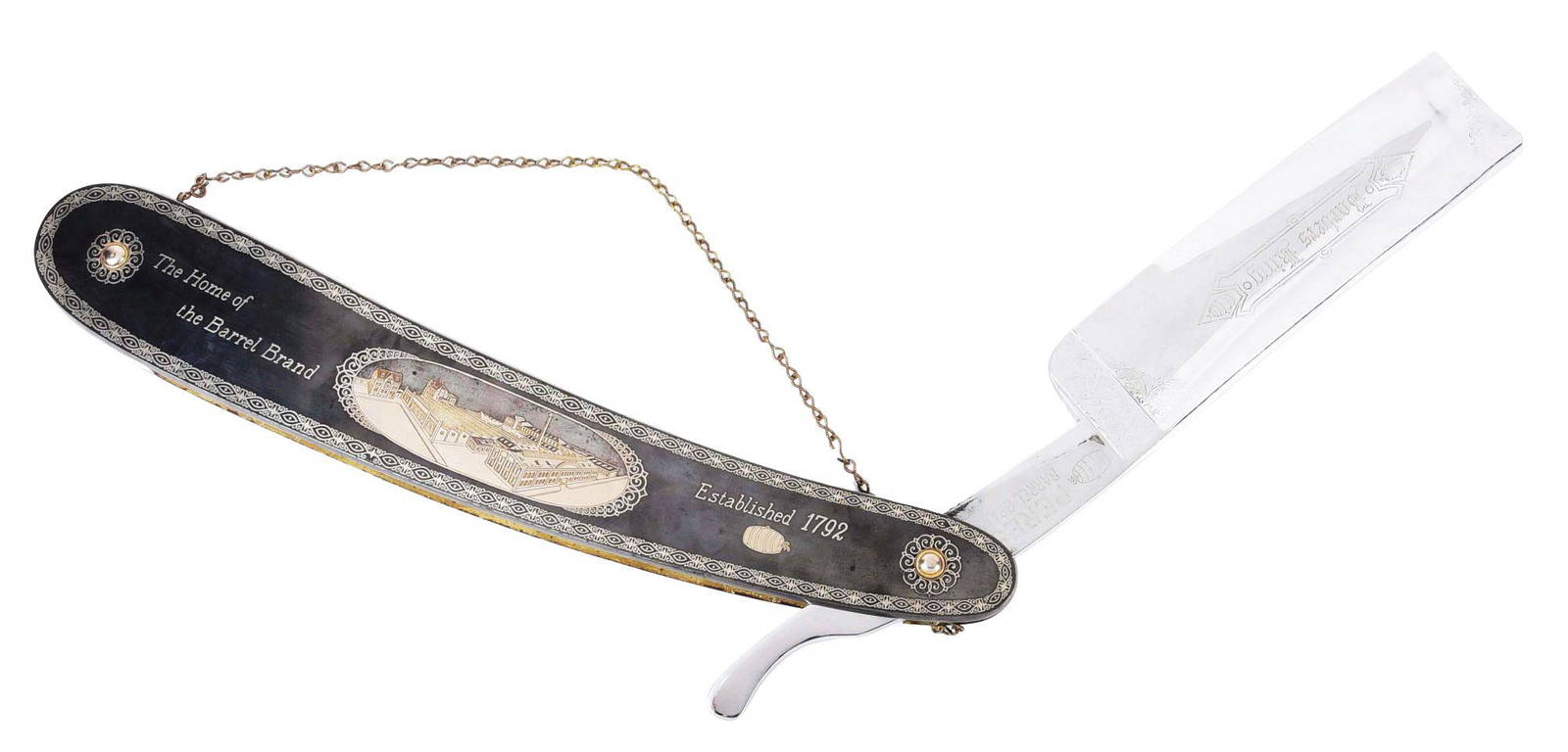 PERES BARREL BRAND LARGE SHAVING RAZOR HANGING DISPLAY. (#3625) on Apr ...