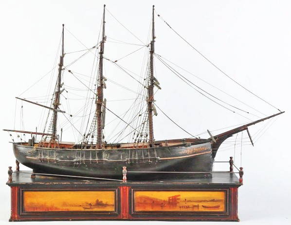 Wooden Handmade Ship.