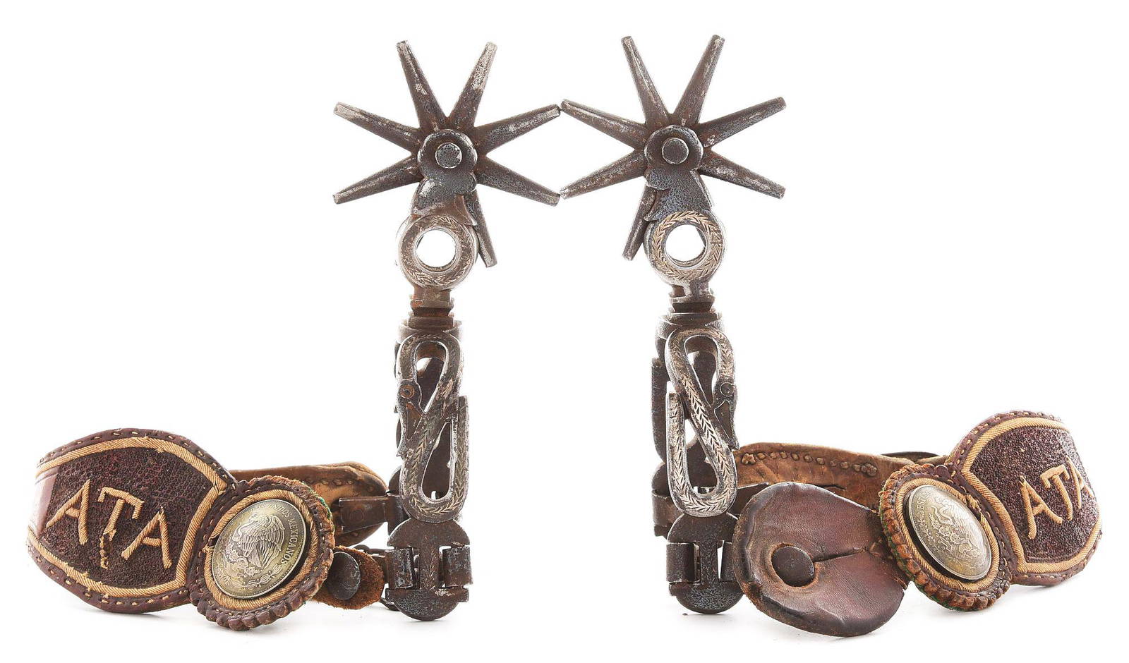 Early Mexican Snake Spurs Auction