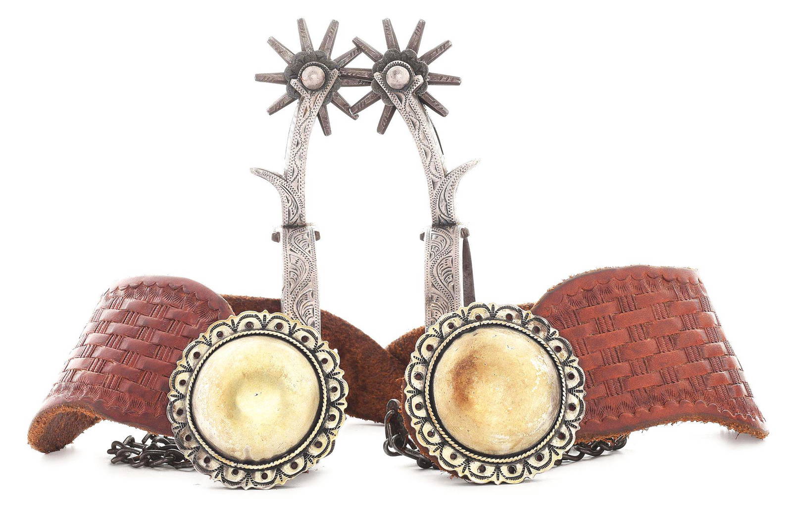 Unmarked California Spurs Auction