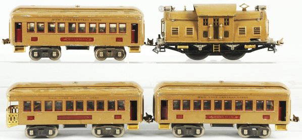 Lionel Standard Gauge No. 10 Passenger Train Set.