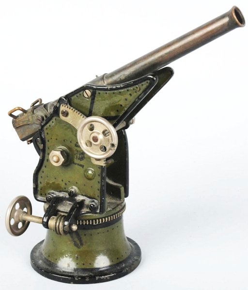 517: Cast Iron Marklin Coastal Cannon Toy.