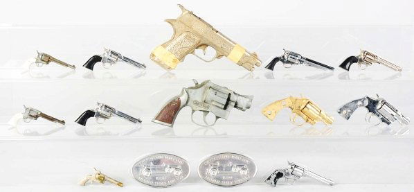 Lot Of Hubley Cap Guns.