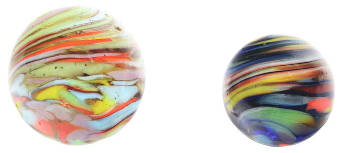 Christensen Agate Guinea Cyclone Marble.