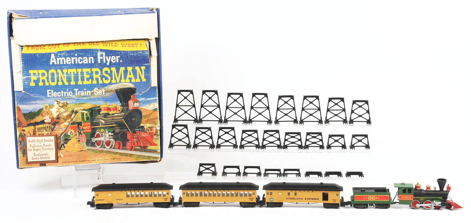 American Flyer S Gauge Frontiersman Electric Train Set. Auction