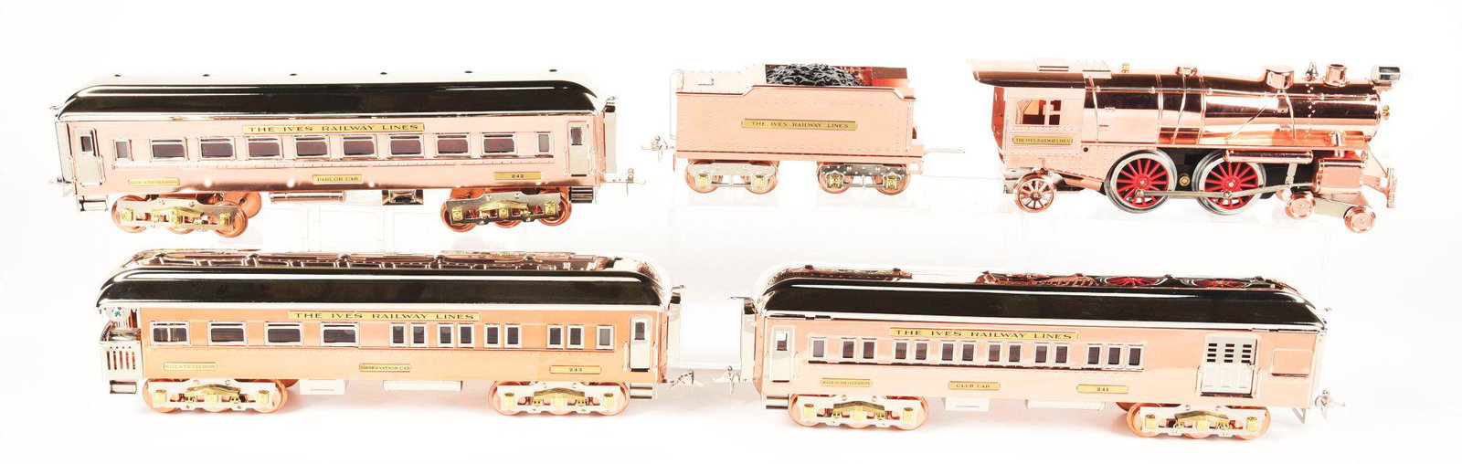 Mth Ives Prosperity Special Passenger Train Set.