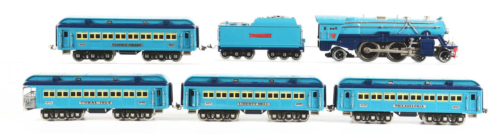 Mth Blue Comet Set.