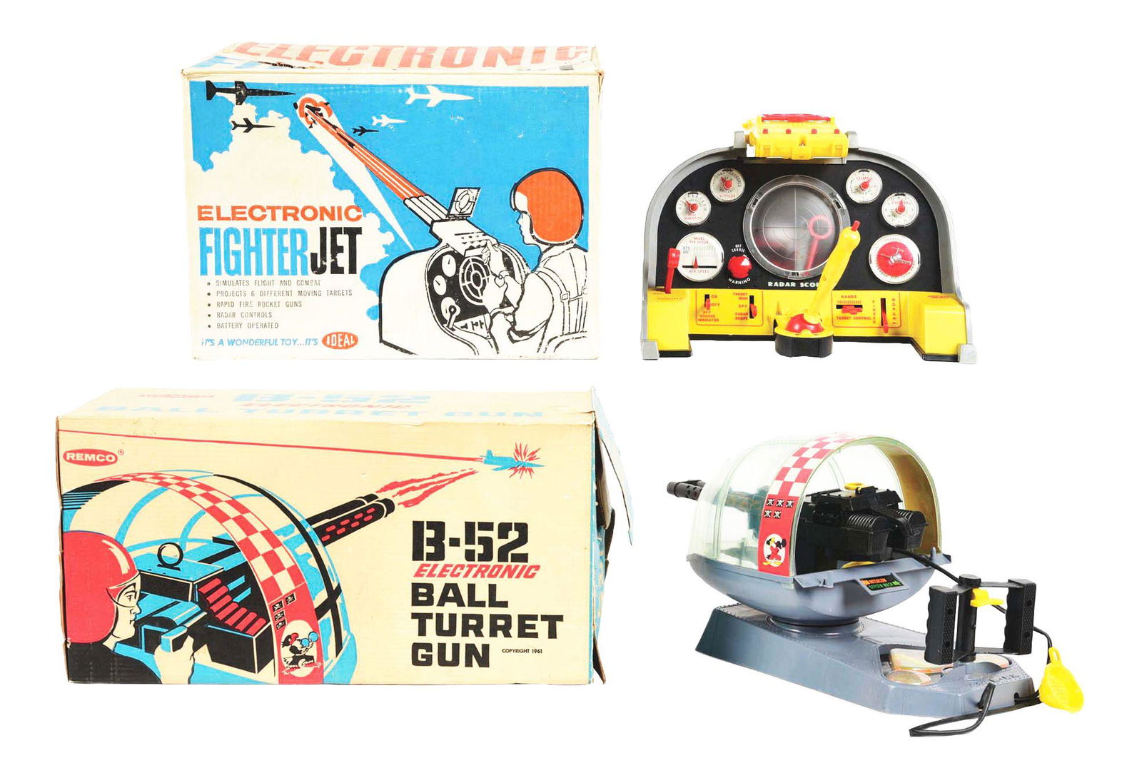 Lot Of 2: 1950-1960s Remco & Ideal Military-type Toys. Auction