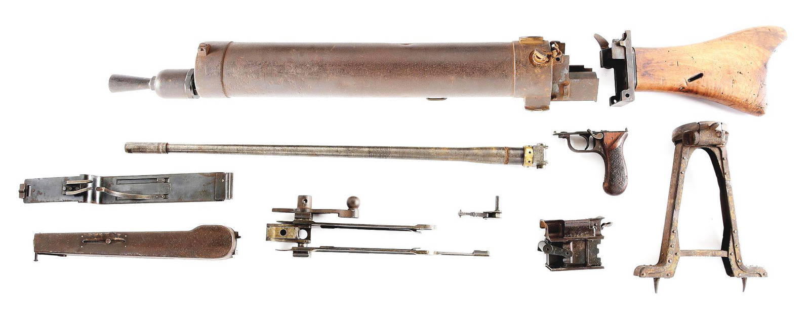 1918 Spandau Mg 08/15 Maxim Machine Gun Parts Kit. Auction