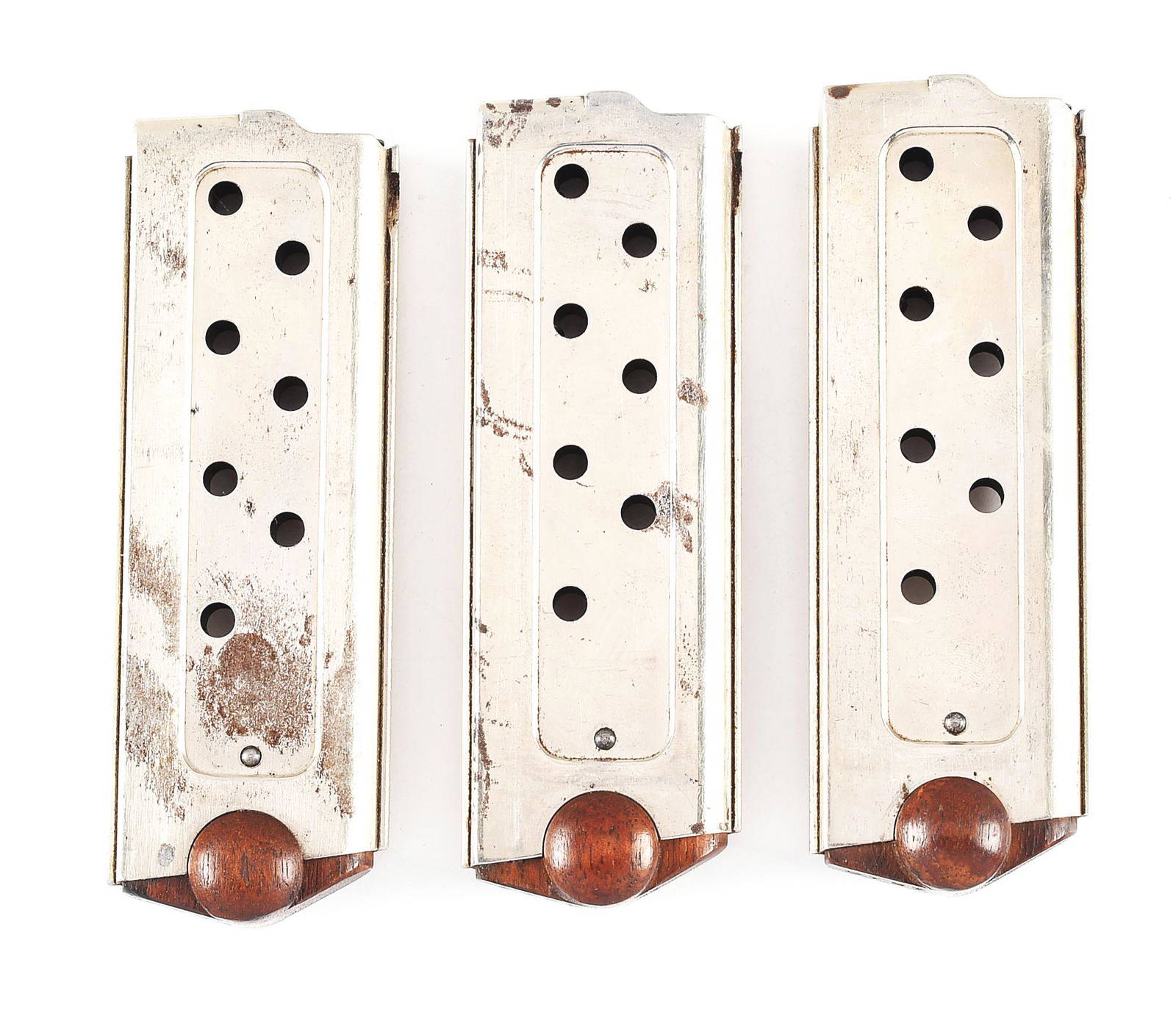 Lot Of 3: Scarce Original C93 Borchardt Magazines. Auction