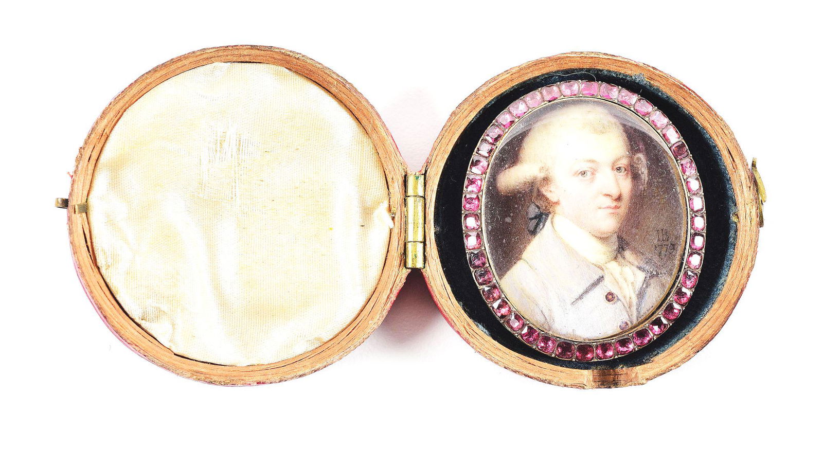 1779 Portrait Miniature Of Col. Archibald Campbell By John Bogle Of ...