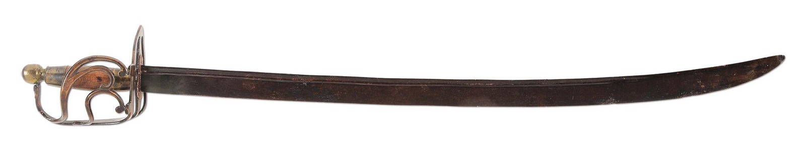 Revolutionary War American Infantry Hanger, Probably South Carolina.