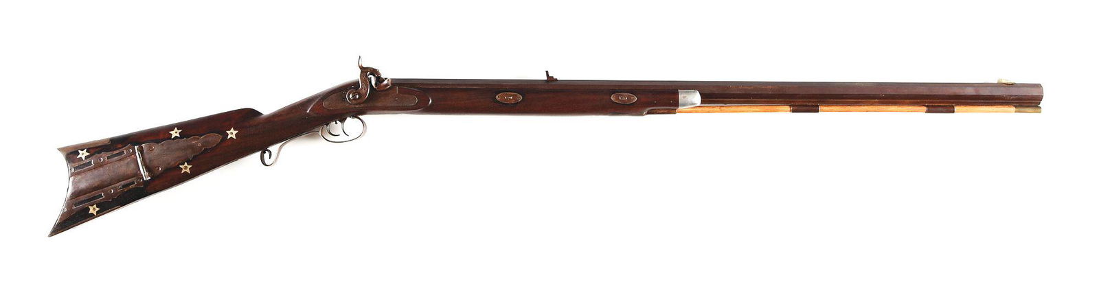 (a) Contemporary Copy Of The Hawken Percussion Rifle Used By Colorado ...