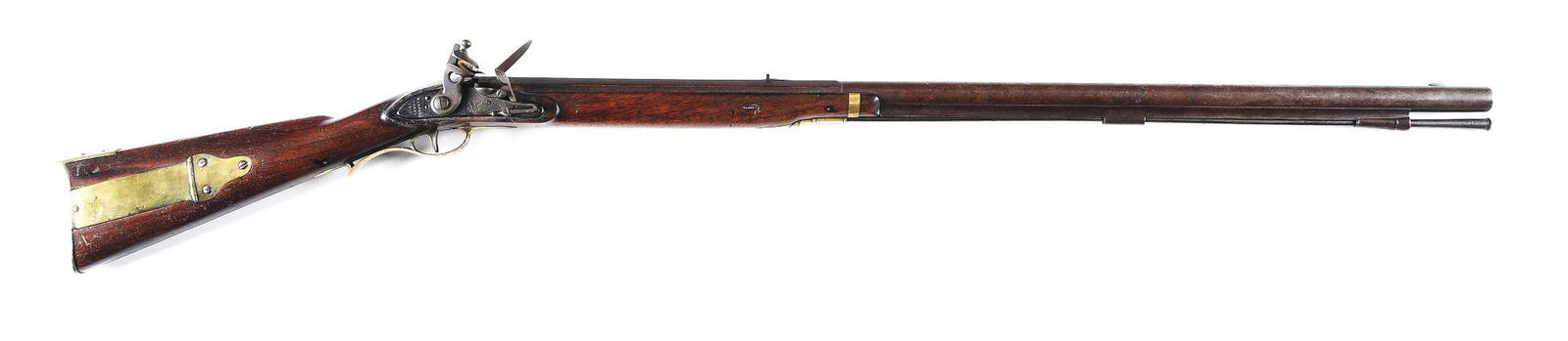 (a) Type Ii Harpers Ferry Model 1803 Flintlock Rifle.