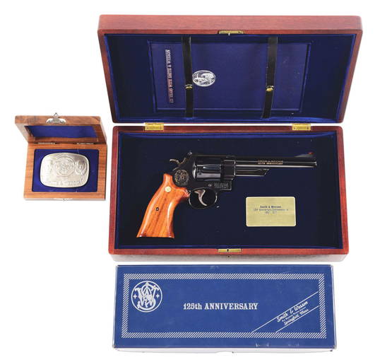 (m) Smith & Wesson 25 3 125th Anniversary Double Action Revolver With ...