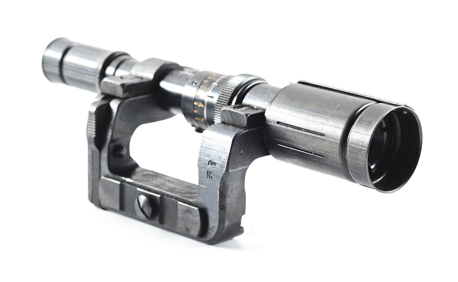 German Wwii Zf41/1 Sniper Scope In Original Ordnance Tan Case. Auction