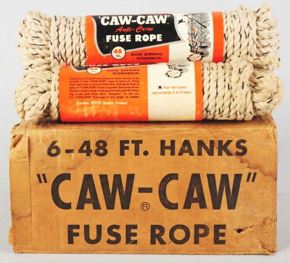 1160: Lot of 3: Hanks "Caw-Caw" Fuse Rope Firecrackers. - Jun 23, 2012 ...