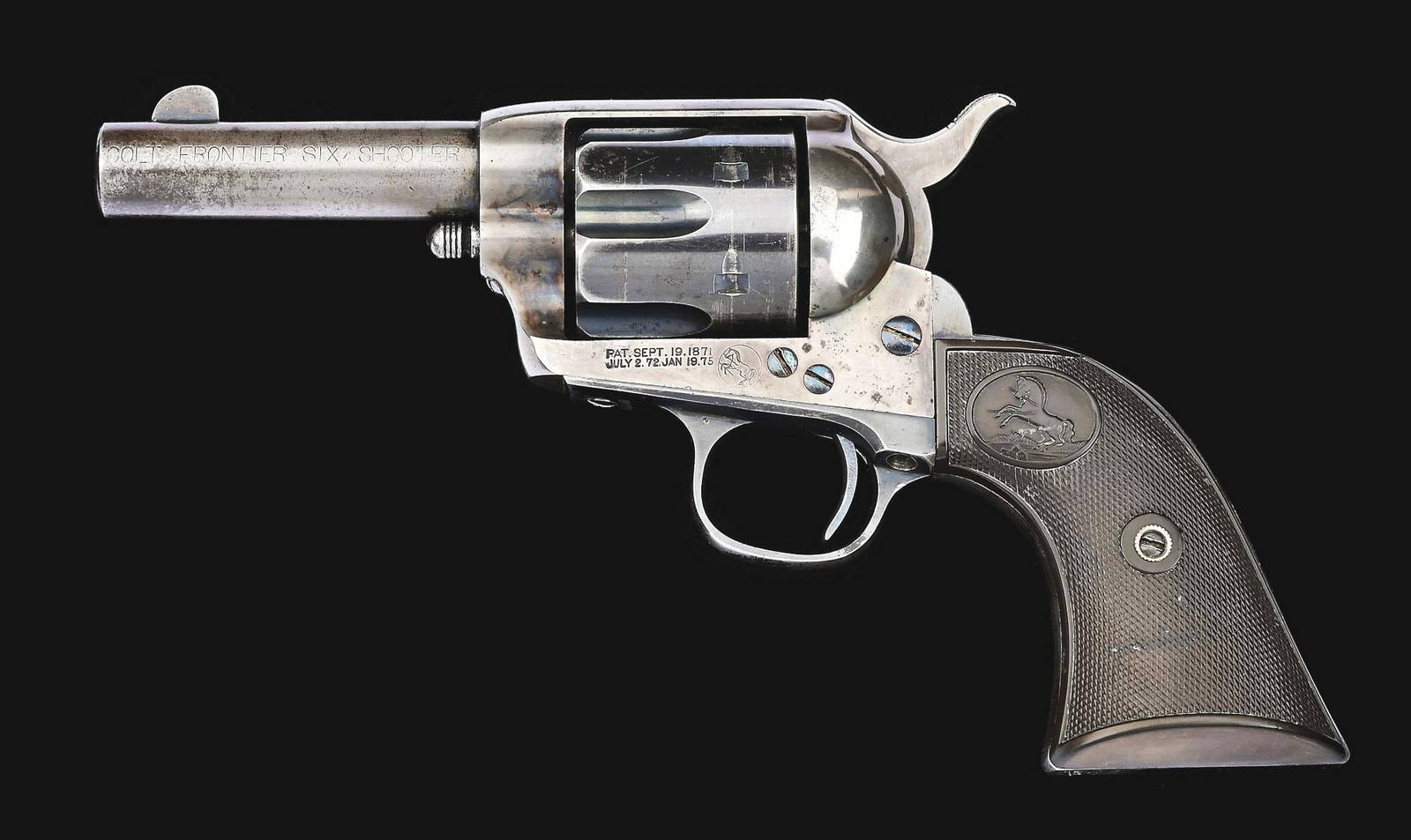 (a) Very Rare And Desirable Colt Frontier Six Shooter Sheriffs Models ...