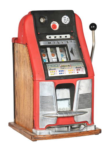 5¢ Mills Twenty One Bell High Top Slot Machine.