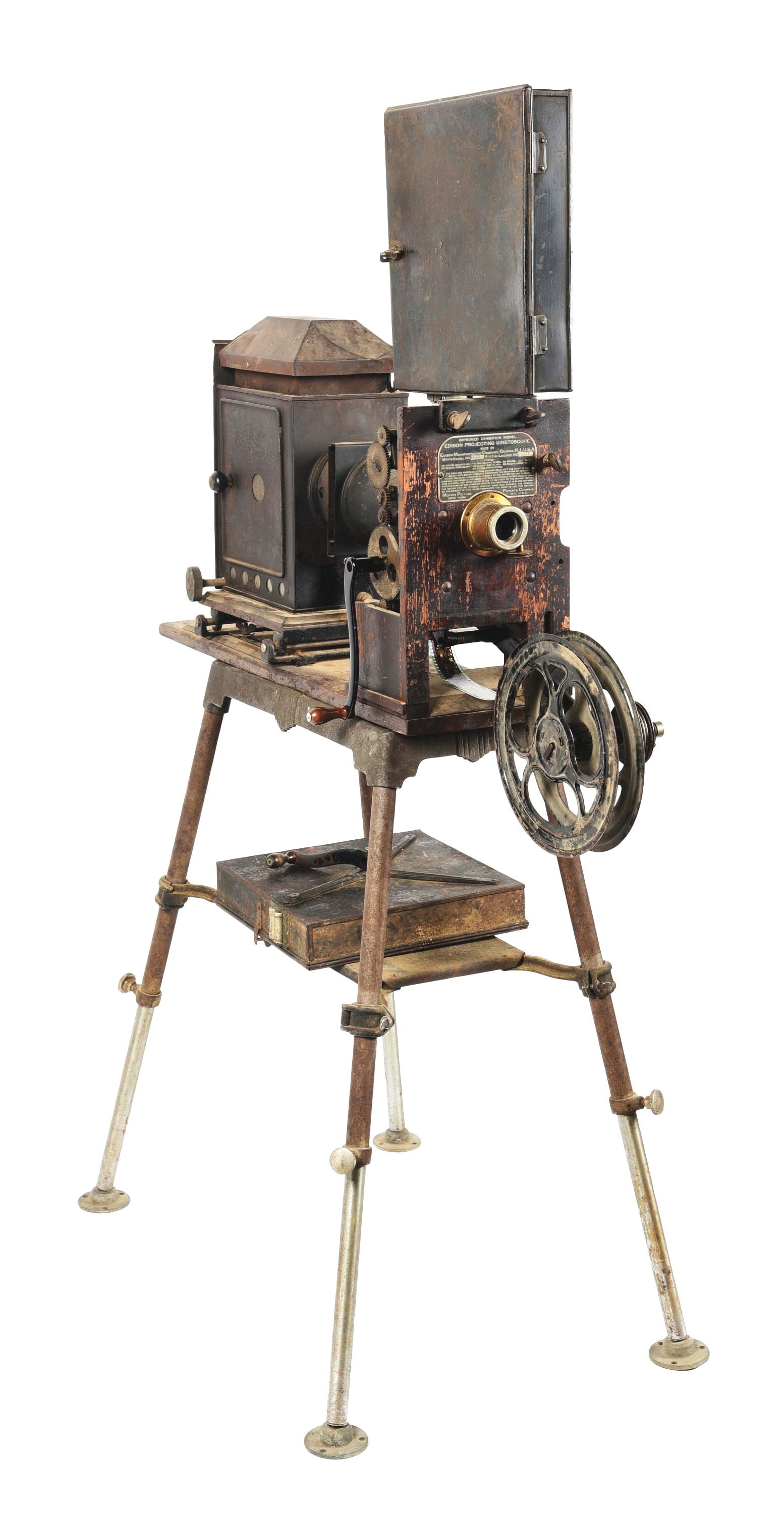Edison Projecting Kinetoscope Serial #12230. Auction