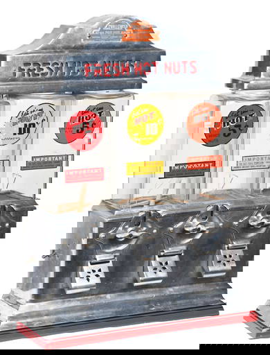 5¢ & 10¢ Challenger Fresh Hot Nut Vending Machine.