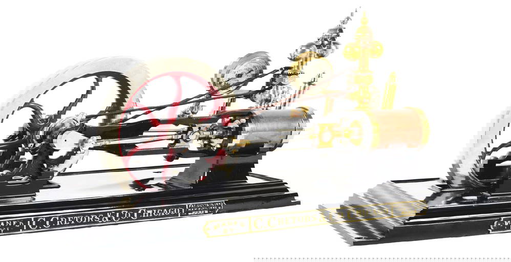 Cretors & Co. Chicago Popcorn Wagon Steam Engine, Model 5084.