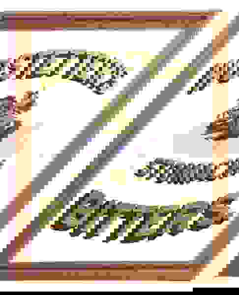 Hostetter's Stomach Bitters Painted Glass Sign W/ Original Wood Frame & Backing. Auction