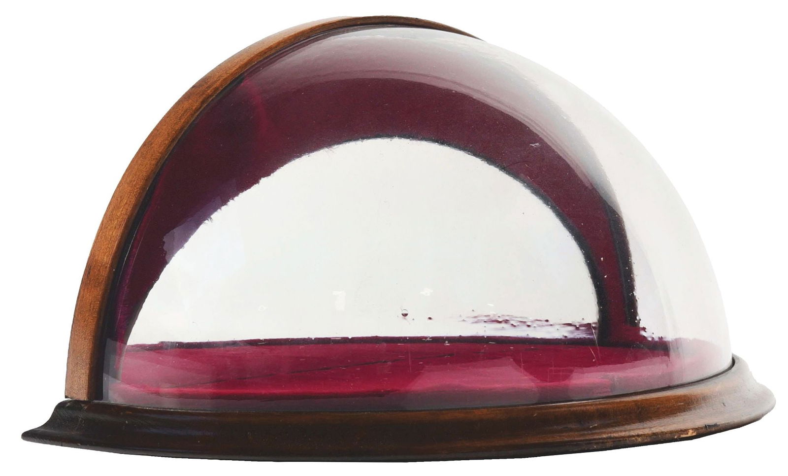 Vintage Countertop Collar Button Display Showcase.