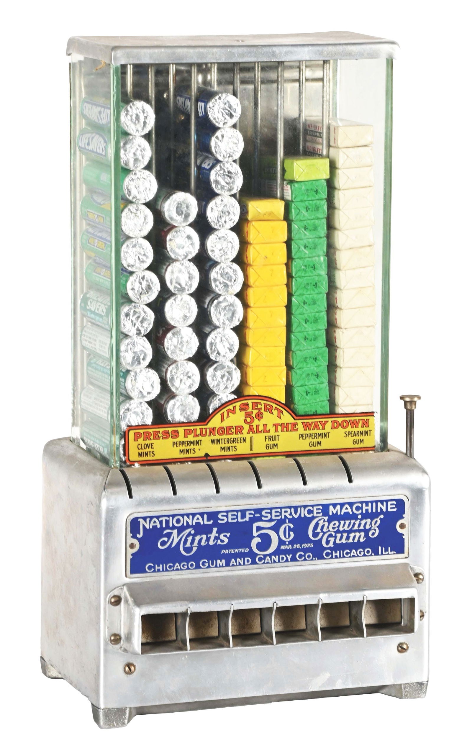 5¢ "national Self-service" Coin-op Vending Machine. Auction