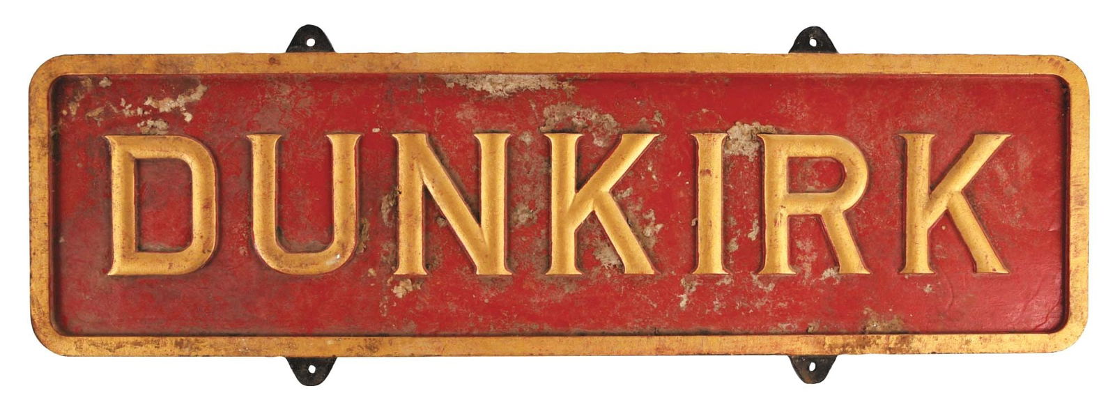 Prr Station Sign. Auction