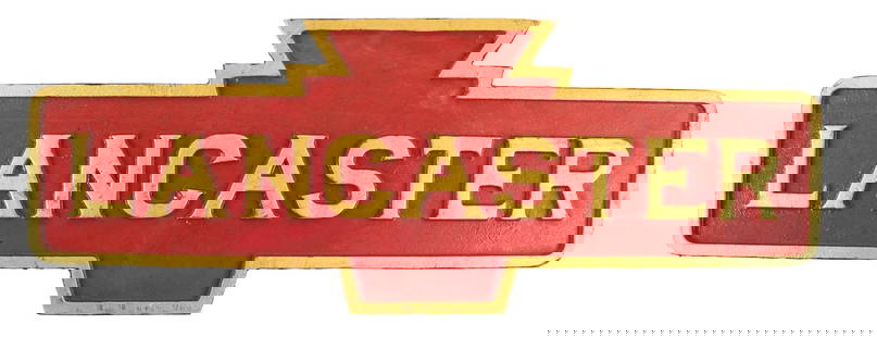 Prr Station Approach Sign. Auction