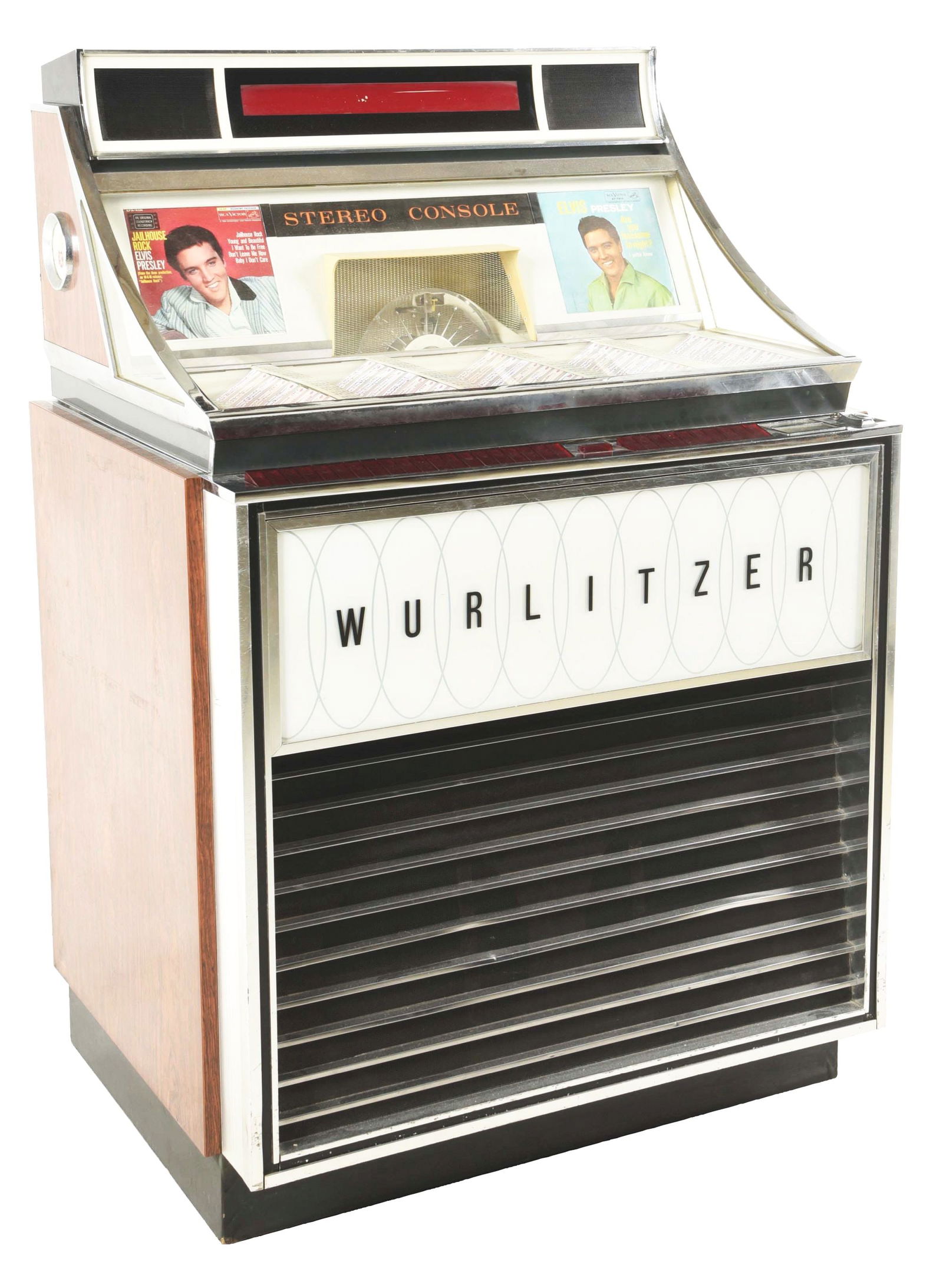 Wurlitzer Model 3000 Stereo Console Jukebox. Auction
