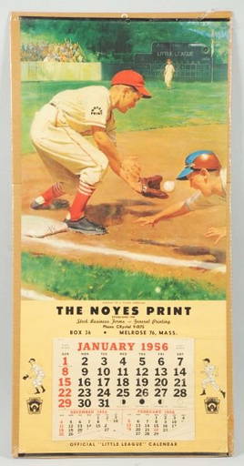 Goebel Beer & Noyes Baseball Related Calendars.