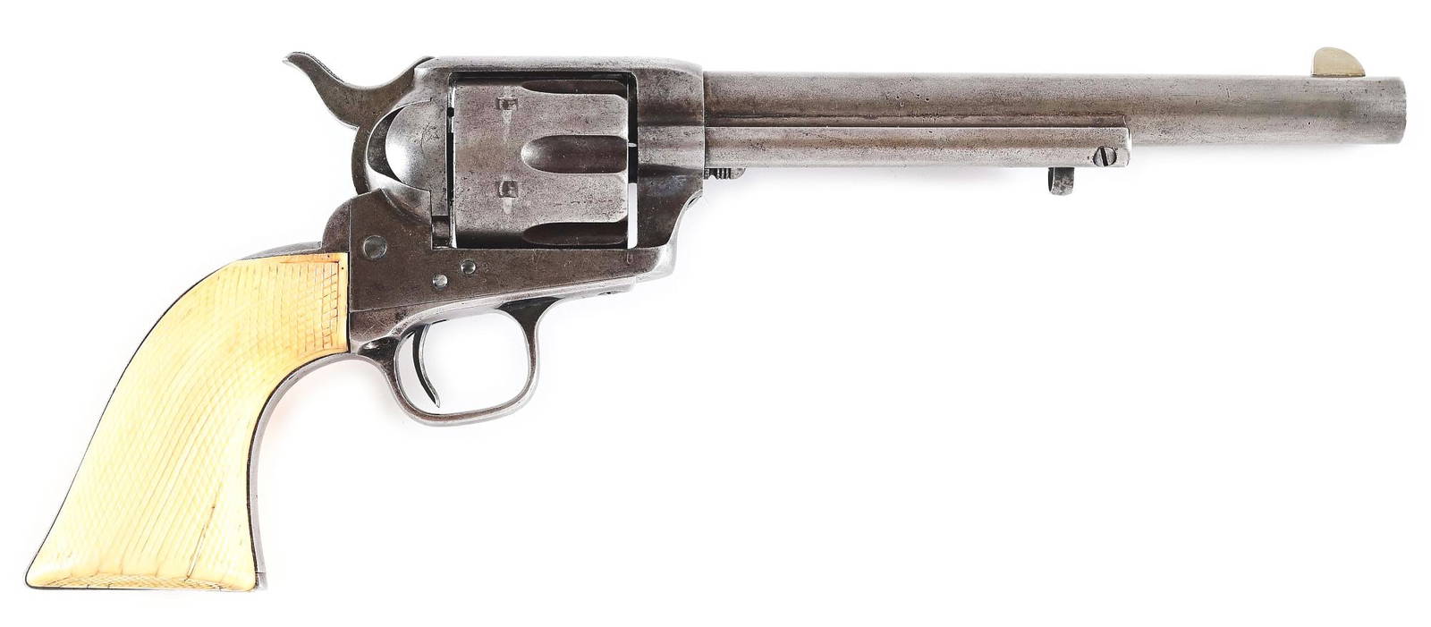 (a) Documented Colt Single Action Army Pinch Frame Revolver, Serial ...