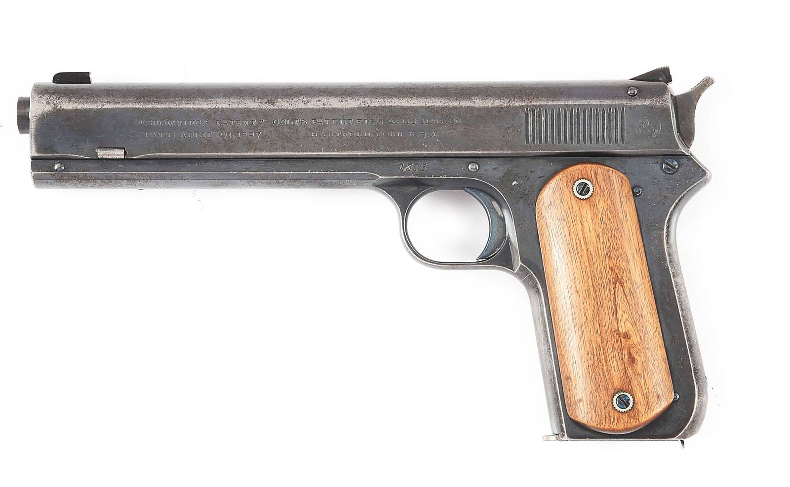 (c) Colt 1900 Sight Safety .38 Acp Semi-automatic Pistol Shipped To ...