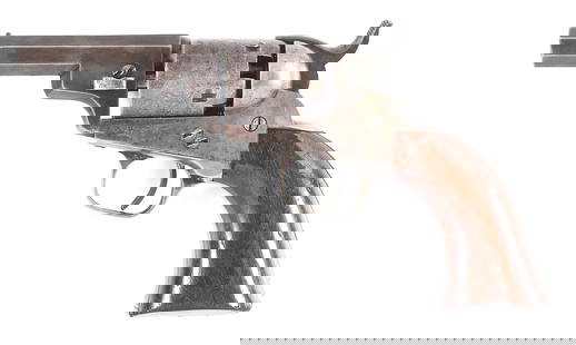 (a) Factory Engraved In Gustave Young Style Colt 1849 Pocket Percussion ...