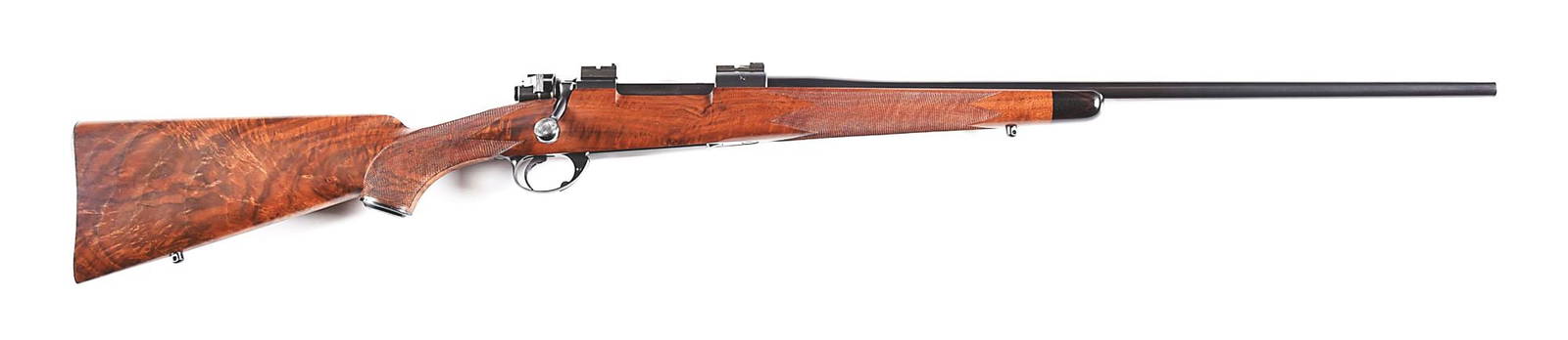 (m) Gary Goudy Custom Haenel-lorenz Bolt Action Rifle In 6.5x68mm. Auction