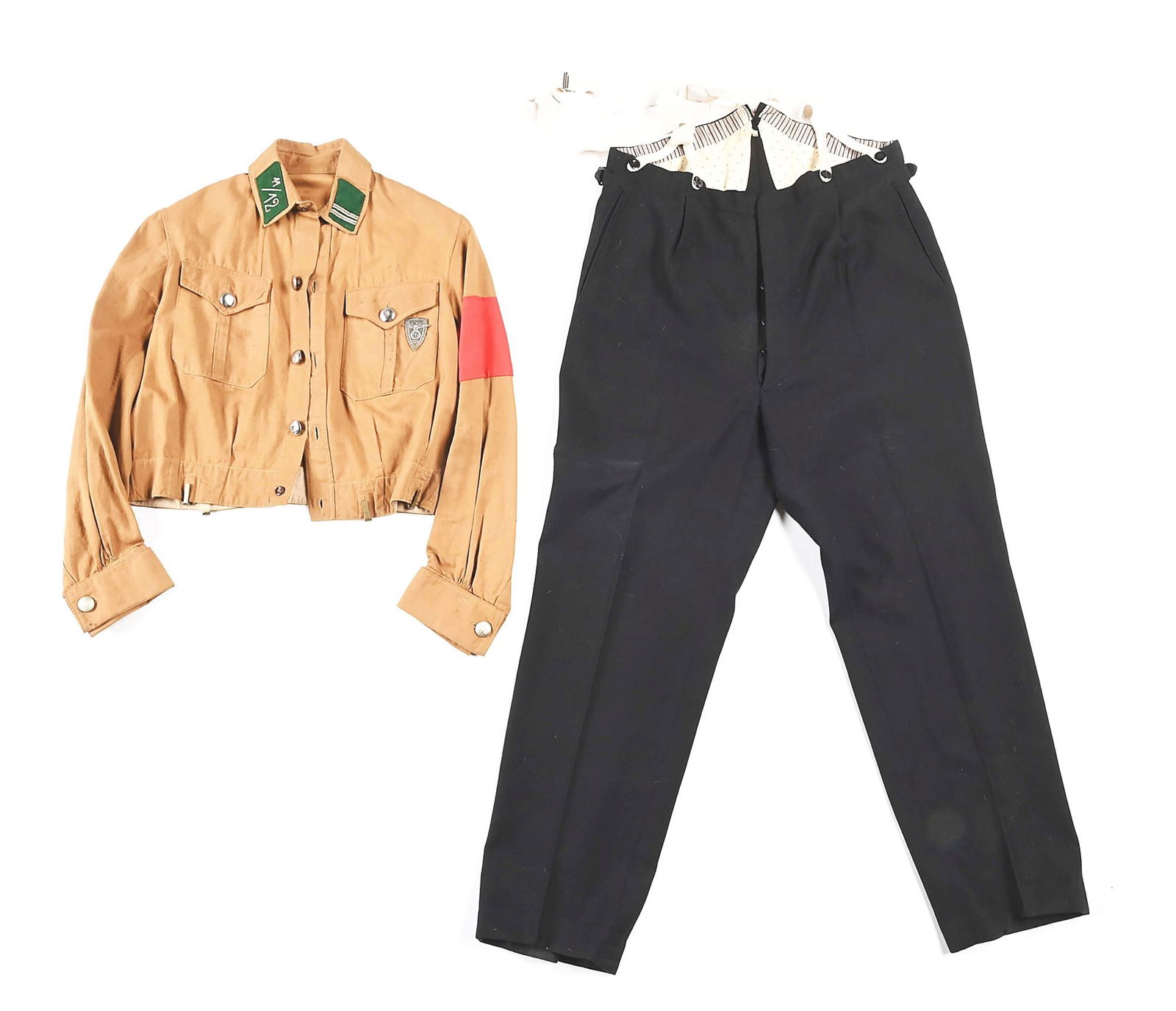 Third Reich Sturmabteilung (sa) Tunic And Trousers. Auction