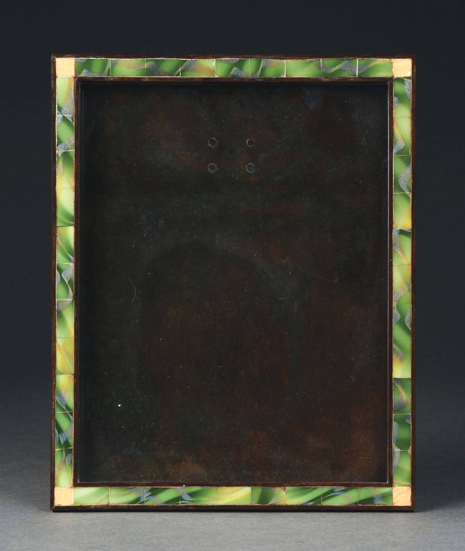 Rare Mosaic Tiffany Studios Picture Frame. Auction